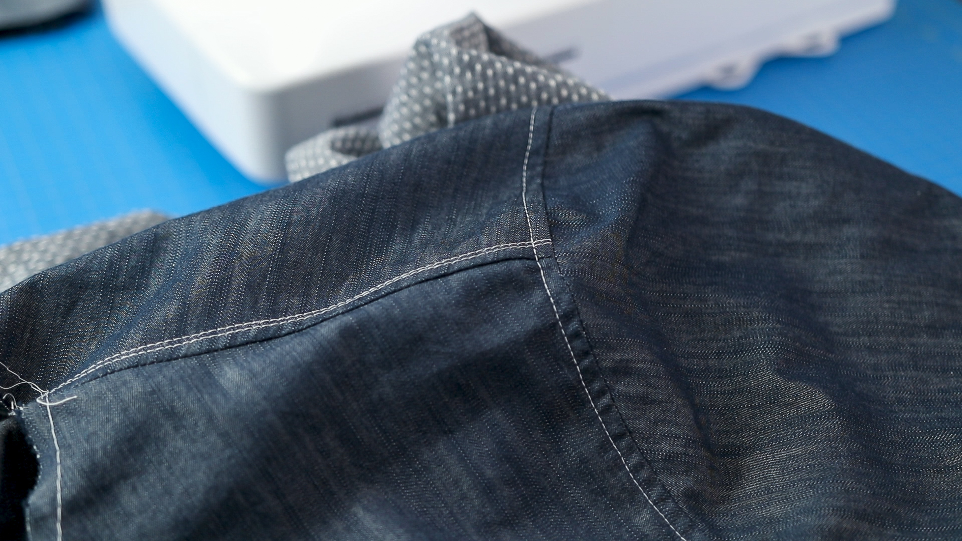 Setting in Sleeves Flat | Collared Shirt Techniques M6044 – Sewing Report